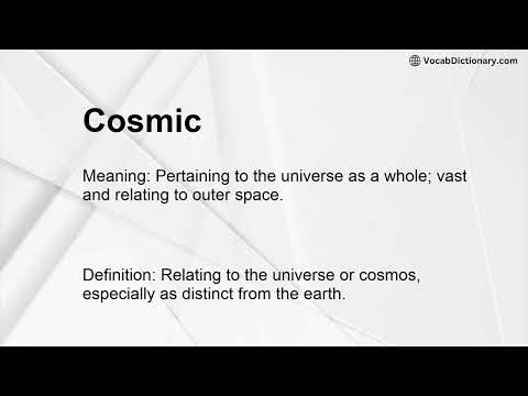Cosmic Meaning