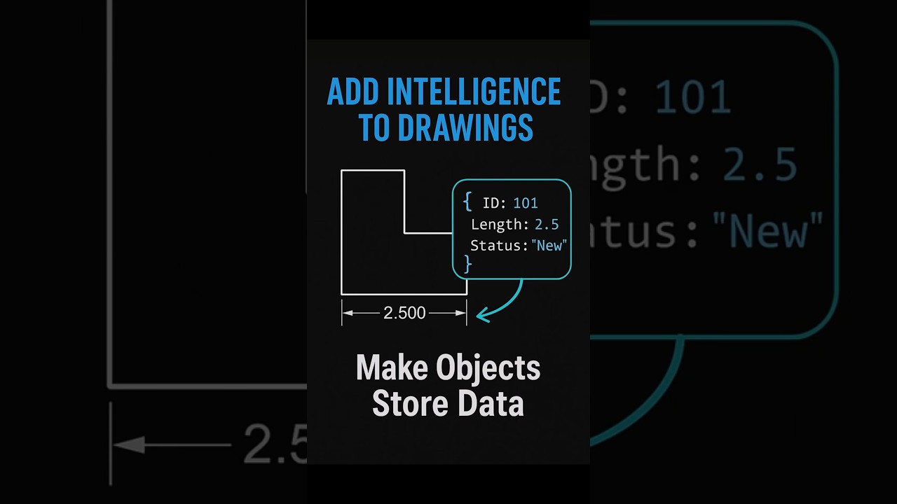 What is XData in AutoCAD? Turn Your DWG into a Smart Database