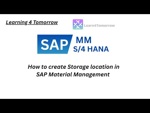 How to Define Storage Location in a Plant in SAP MM | SPRO Customization