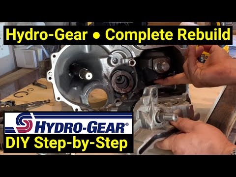 Rebuild Hydro Gear Mower Transmission ✅ ● ZT3100 ZT2800 ZT3400 ● Zero Turn Lawn Tractor