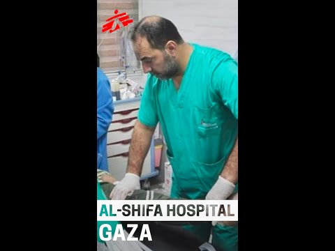 "No one hears us," Doctor in Gaza's Al-Shifa Hospital Describes the Harrowing Scene