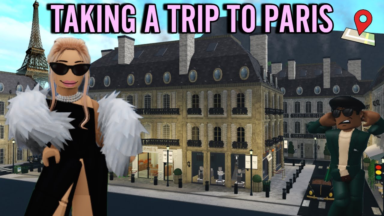 VISITING PARIS IN BLOXBURG | roblox