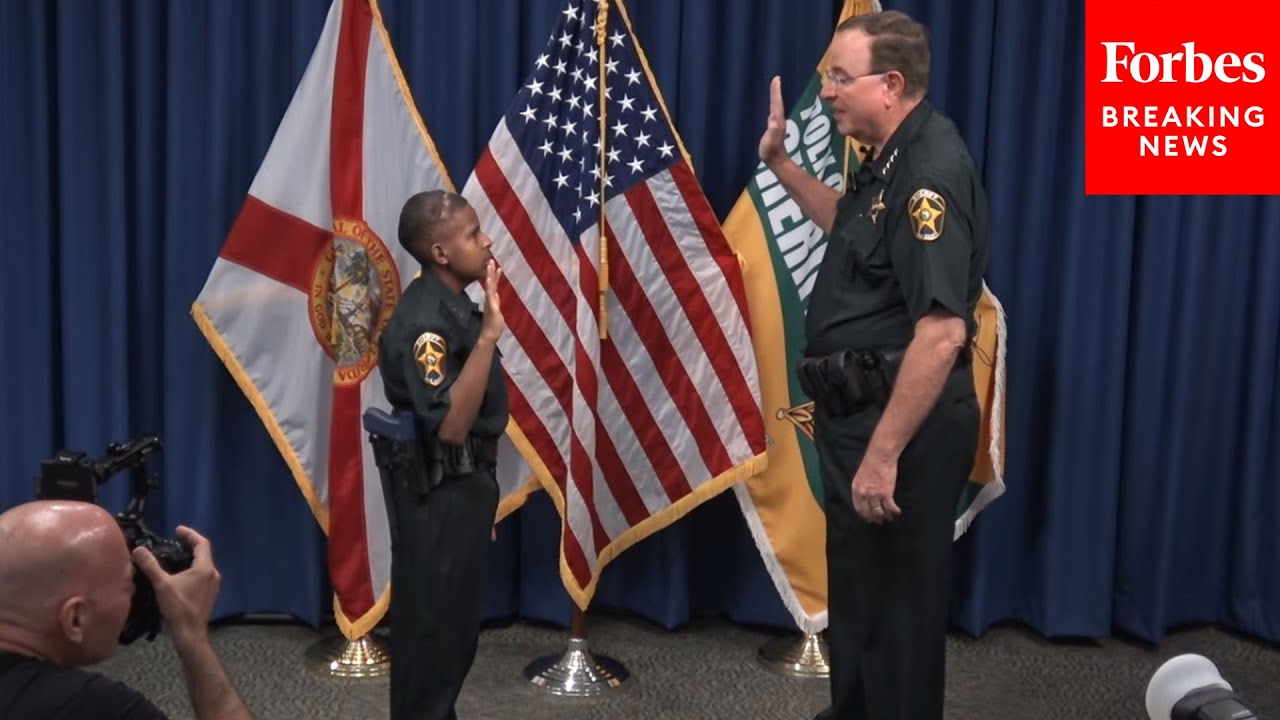 DJ Daniel Sworn In as Honorary Deputy Sheriff by Polk County Sheriff Grady Judd | Galaxy.ai