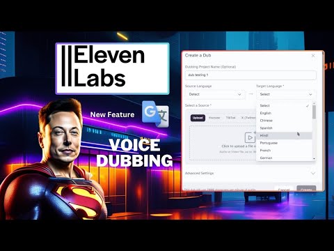 Say Goodbye to Dubbing Artists 😱| New Feature: ElevenLabs AI Voice Dubbing