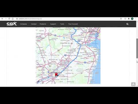 Free Web Based Mapping Tool for Zip Code Driving Distance