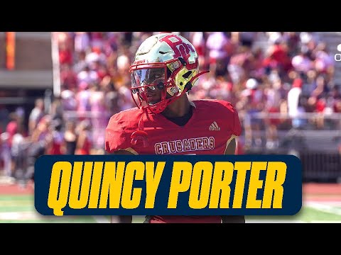 Michigan Wolverines Lock in Top 2025 WR Target Quincy Porter for Visit ...