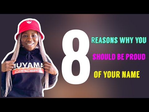 IMPORTANCE OF NAMES AND THEIR MEANINGs || Geraldine Ngibu Djetkeu