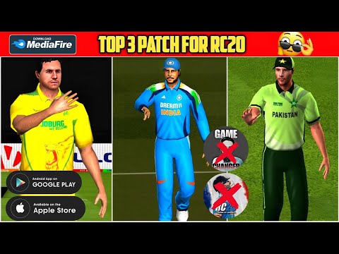 Top 3 Best Patch For Real Cricket 20 ???? RC20 Latest Patch Update 2025 | With Download Link And Review