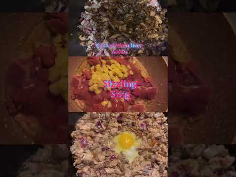 FILIPINO FAVORITE: SIZZLING SISIG! Recipe in the description box #shorts