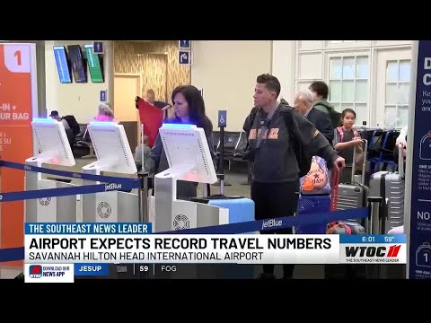 Savannah/Hilton Head International Airport prepares for record-breaking travel ahead of Thanksgiv...