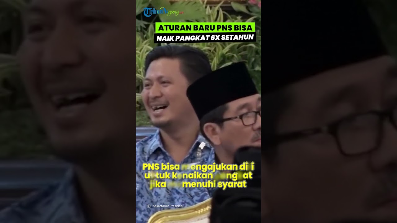 PNS SEMAKIN DIMANJAKAN, Bisa Naik Pangkat 6 Kali dalam Setahun, Dimulai Tahun Depan - Tribun Video