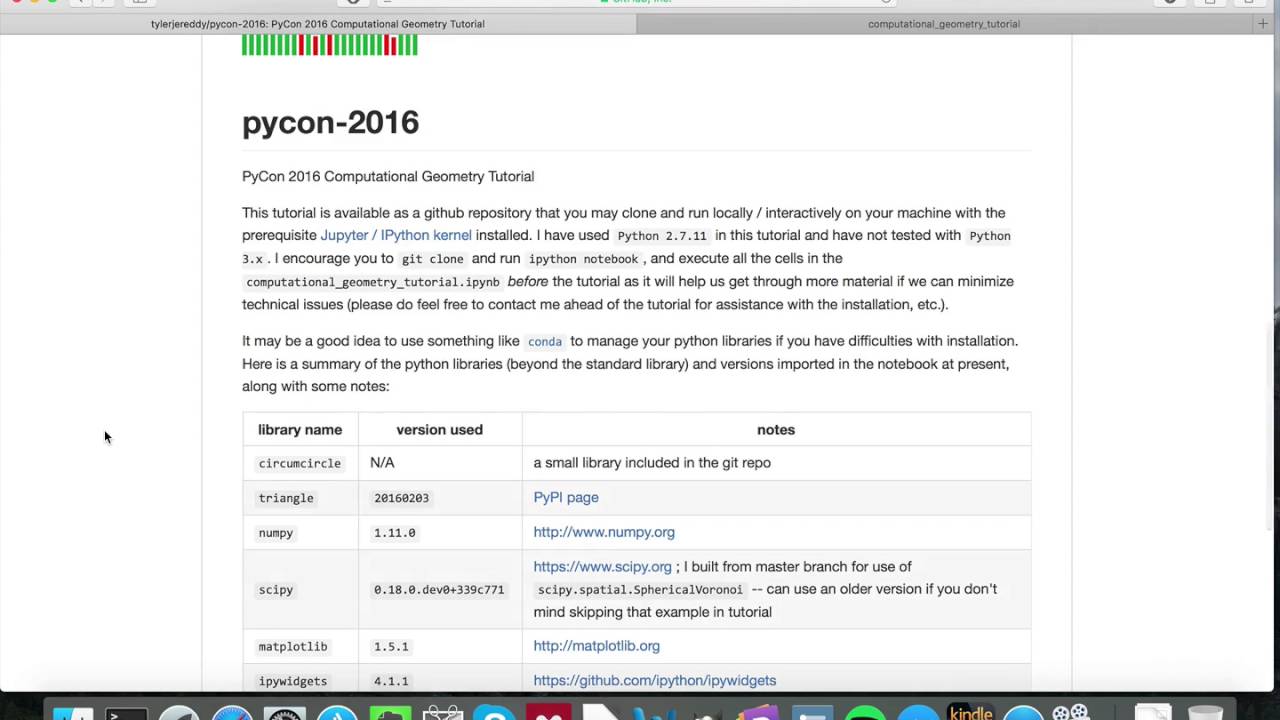 Computational Geometry in Python -- Part 1 Intro [Practice Screencast]
