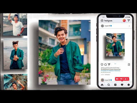 Instagram 3d photo editing in 2 minutes | picsart Instagram 3d photo editing