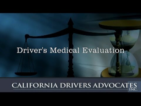 Driver's Medical Evaluation