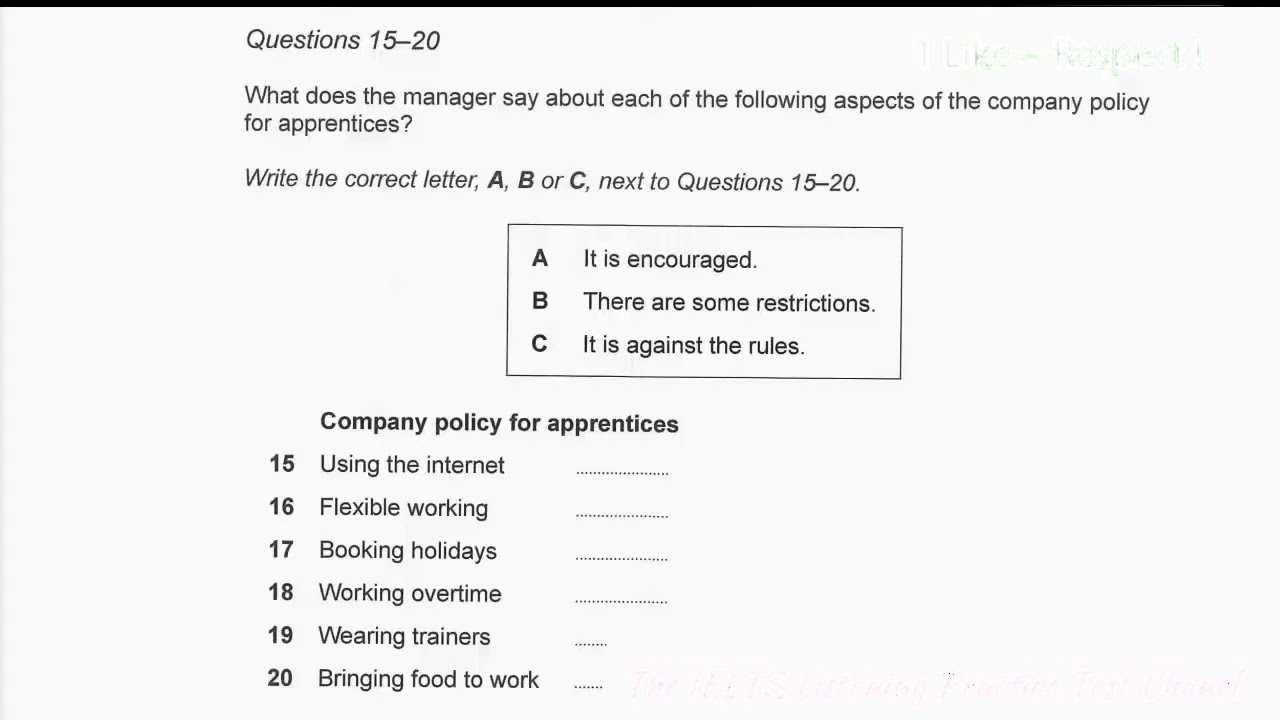 Cambridge 14 Test 1