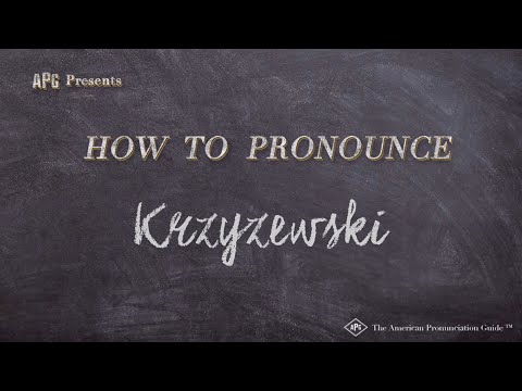 How to Pronounce Krzyzewski (Real Life Examples!)