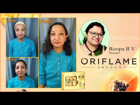 oriflame love Nature Facial kit....demo for more details contact 9632413414