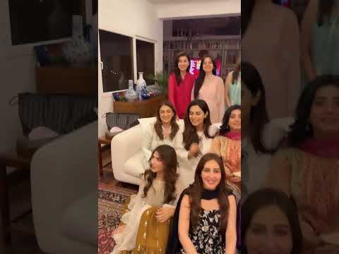 Beauties #seharkhan #areebahabib #kinzahashmi #yashmagill #sidraniazi #manshapasha on Eid day