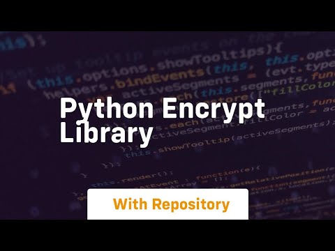 python encrypt library