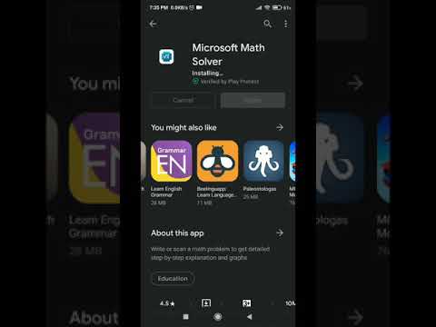 Installing: Microsoft Math Solver