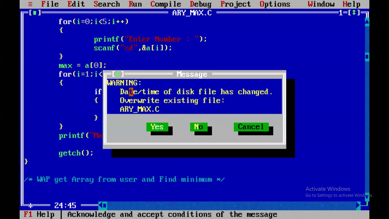 Array Practical Set   3