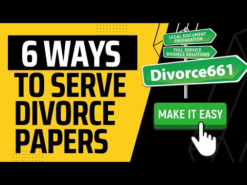 6 Ways To Serve Divorce Papers In California