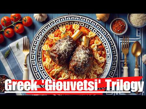Greek 'Giouvetsi' Trilogy: A Taste of Greece in Every Bite! 🇬🇷🍲