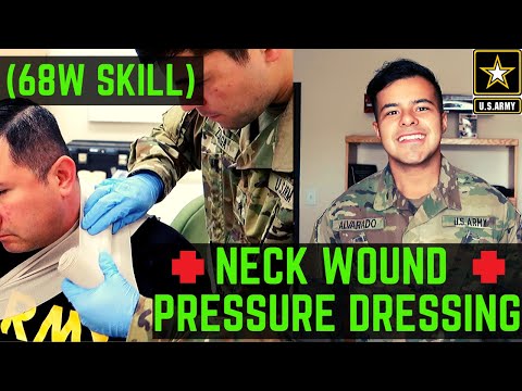 Neck Pressure Dressing – Combat Medicine 101