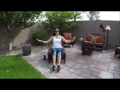 Cardio & Core - 15 minute SEATED workout for Seniors, limited mobility, & all others