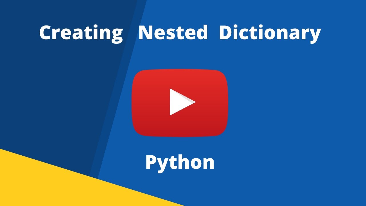 How to create a Nested Dictionary in python |Nested Dictionary in python| let's learn coding with me