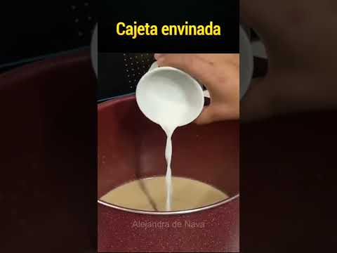 Cajeta envinada