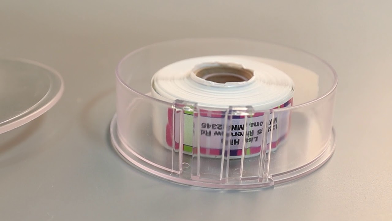 Current Labels - How To Use Your Clear Round Elegant Label Dispenser