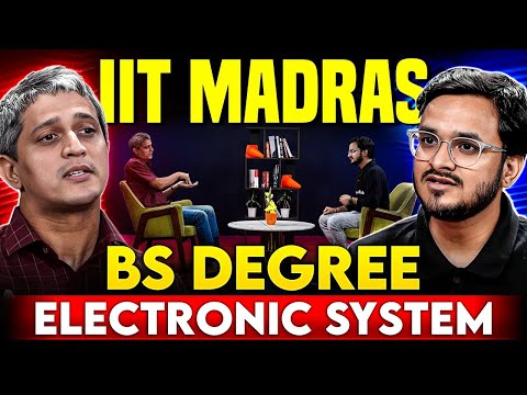 BS Degree in Electronic Systems || IIT Madras ft. JANAKIRAMAN VIRARAGHAVAN SIR 🫡🔥