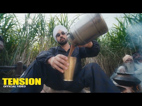 TENSION β Diljit Dosanjh | Desi Vibes in Sugarcane Fields | New Punjabi Song 2025
