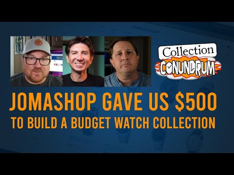 9/25 Collection Conundrum Full UNCUT Episode - Jomashop $500 Challenge