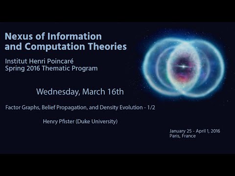 Factor Graphs, Belief Propagation, and Density Evolution 1/2