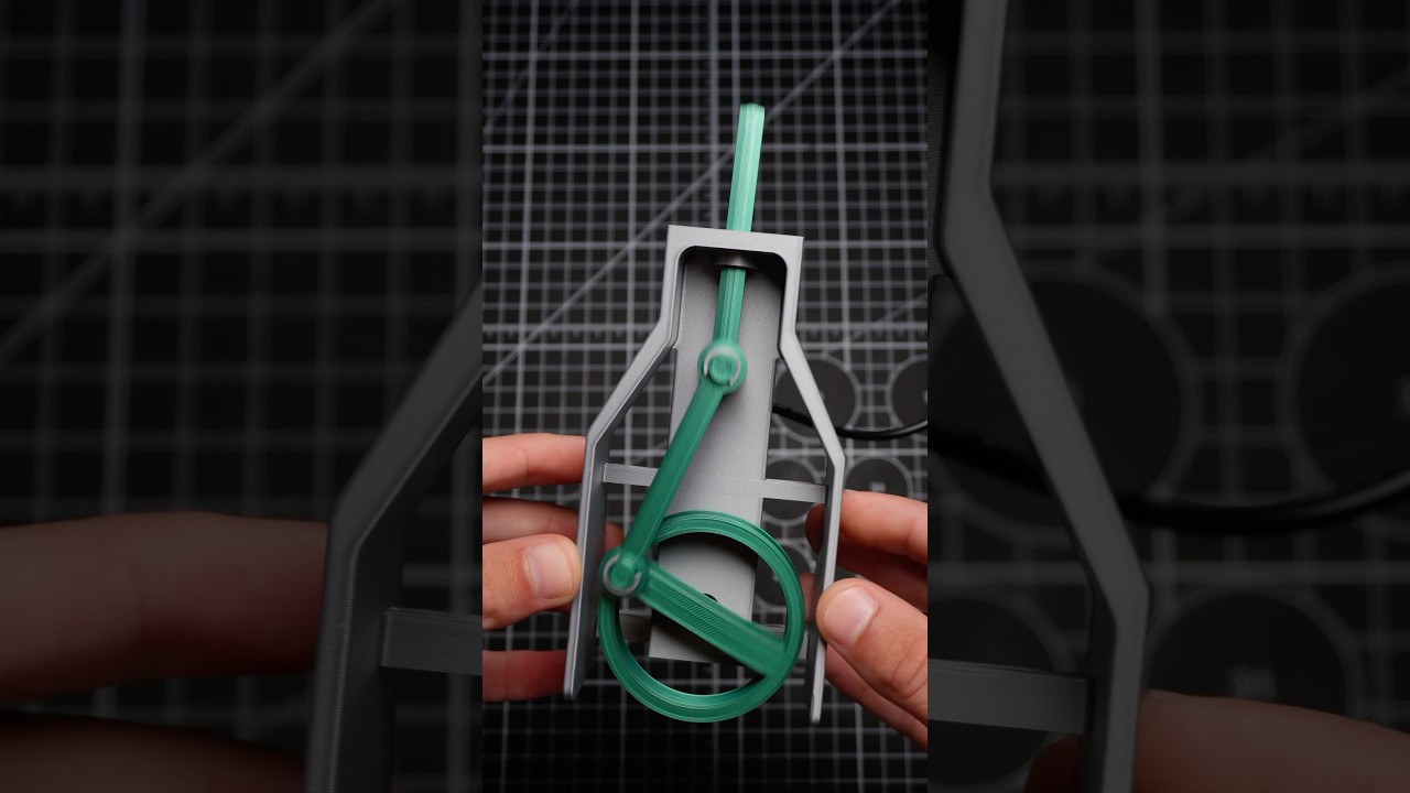 3D printed motorized linear actuator