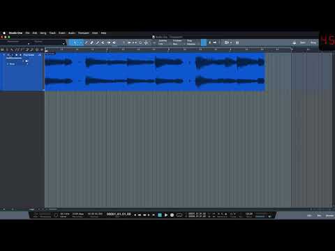 Studio One Minute: How to timestretch and detect tempo