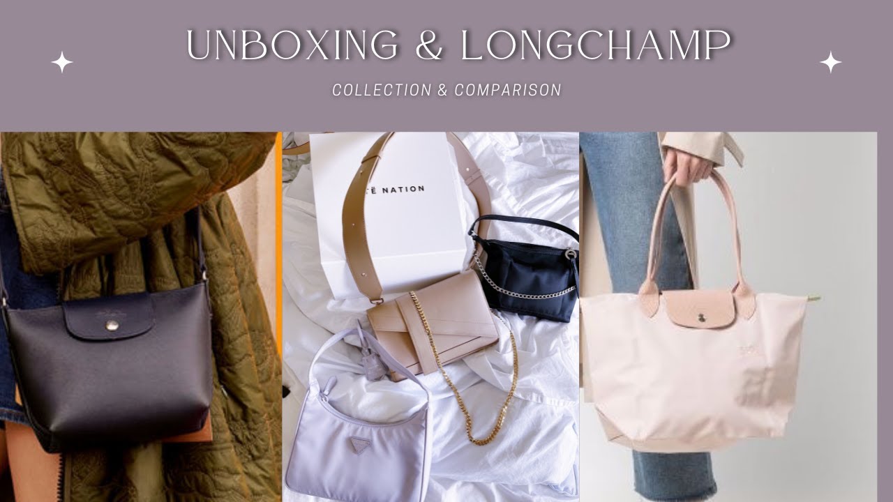 Longchamp Collection | Comparison | Unboxing!