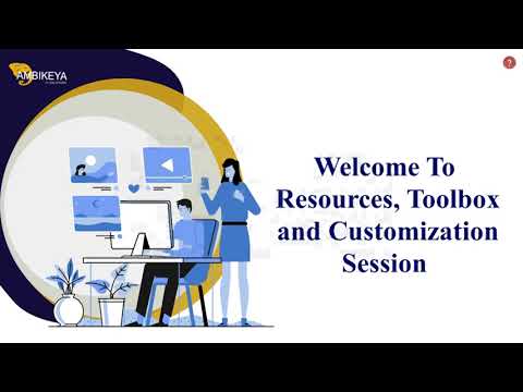 Resources, Toolbox and Customization Session || SAP ENABLE NOW || Ambikeya