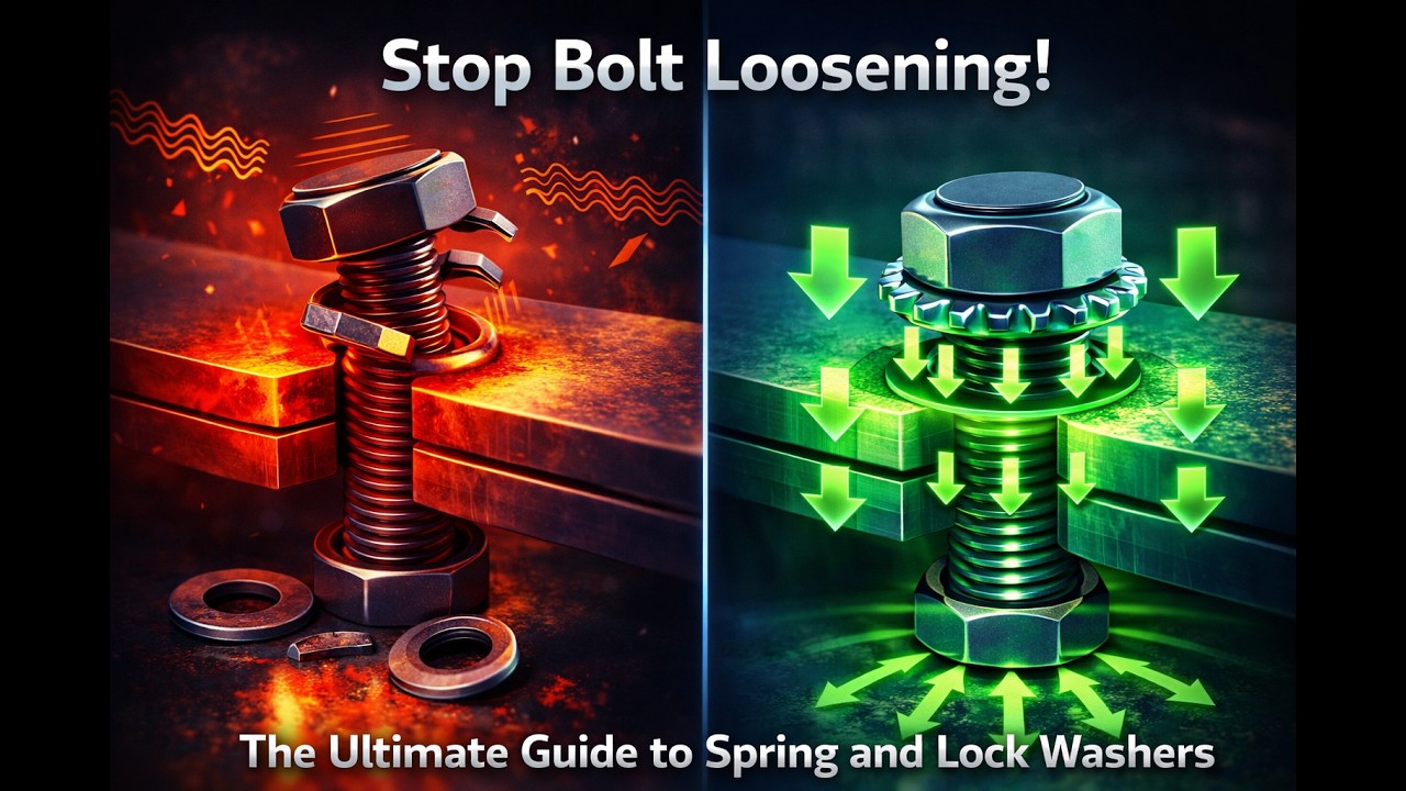 Stop Bolt Loosening! The Ultimate Guide to Spring and Lock Washers