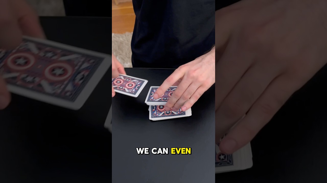 Table False Cut - Tutorial #magic #tricks #tutorial