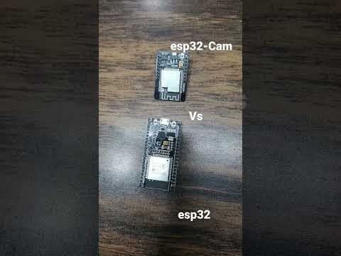Difference in esp32 and esp32-cam