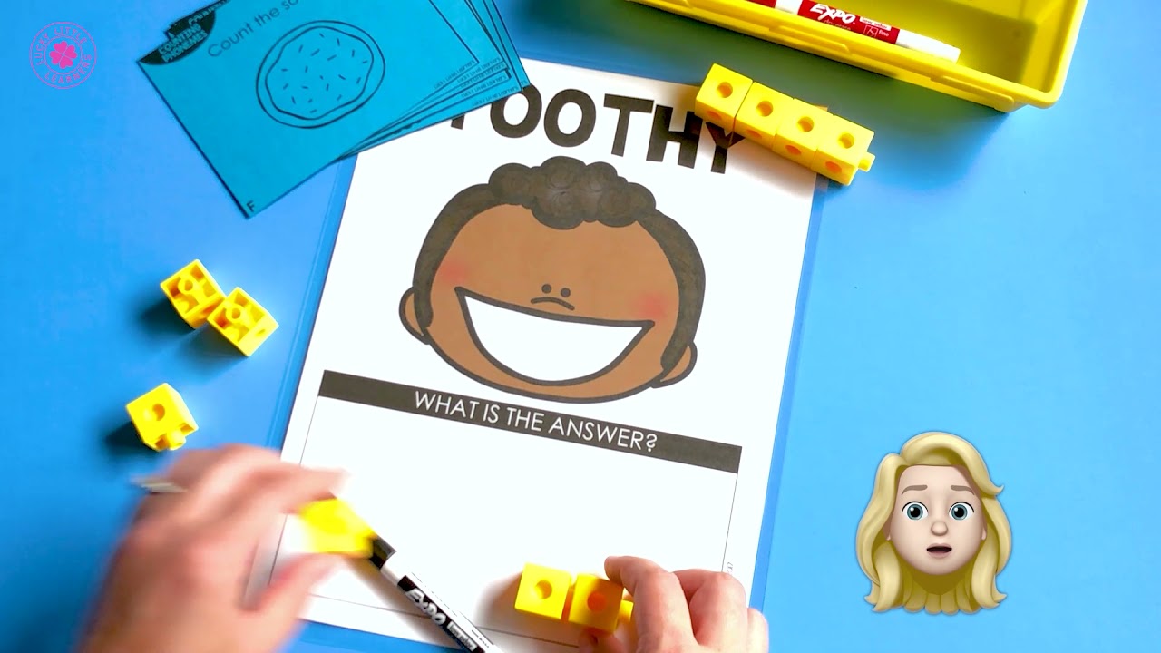 Phonological Awareness Toothy Task Cards