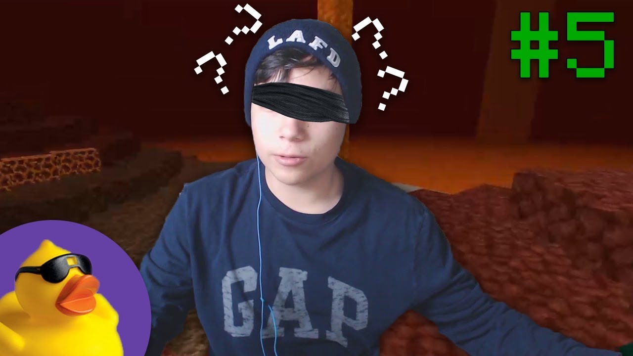 Quackity's Blind Minecraft Nether Adventure