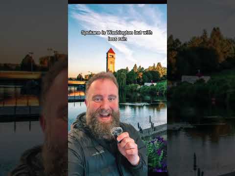 Spokane is Washington but with less rain #spokane #realjakebeal