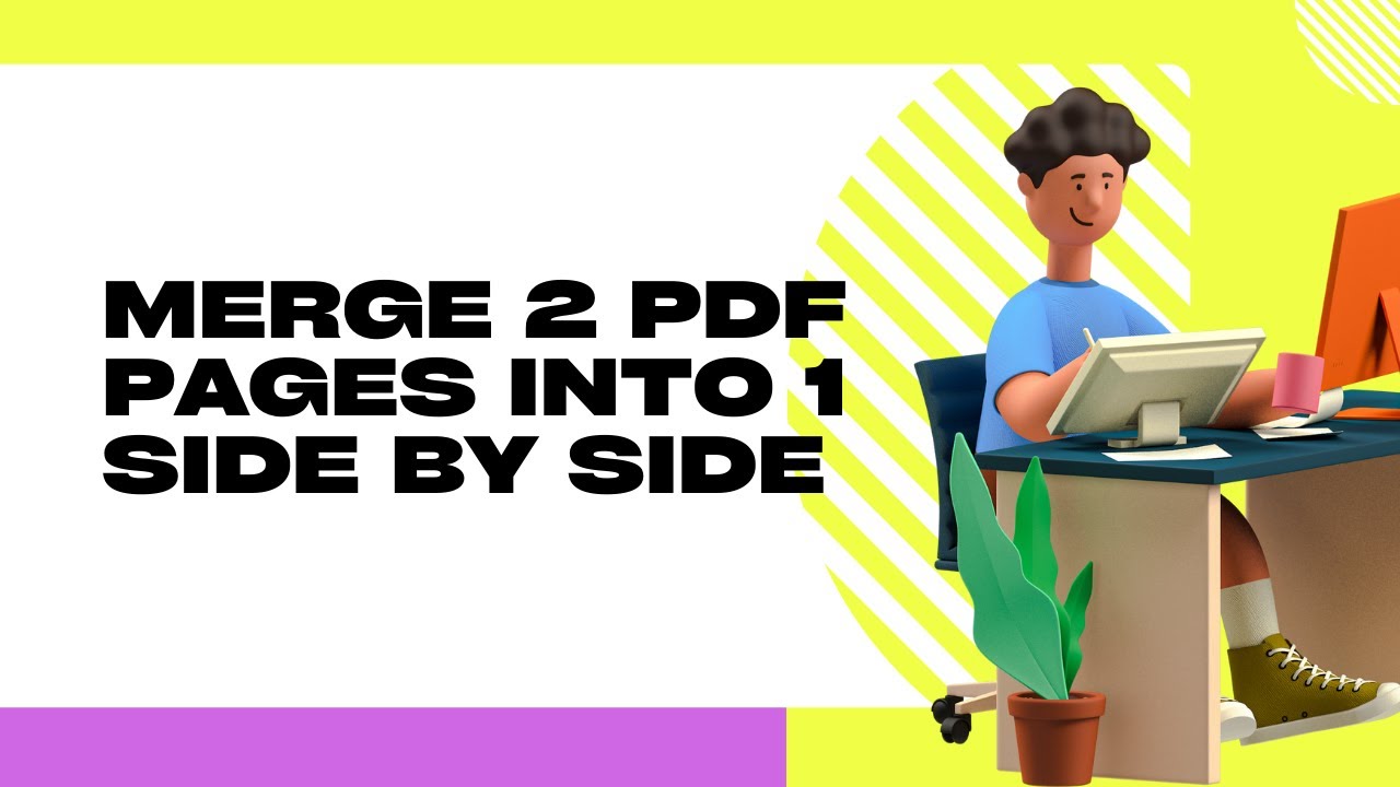 Merge 2 Pdf Pages Into 1 Side By Side