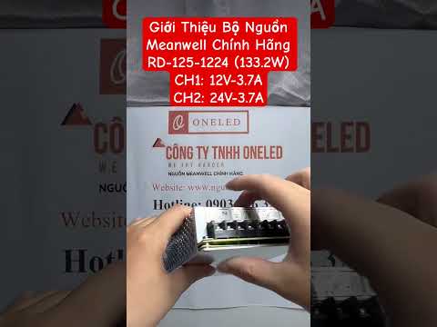 RD-125-1224 Nguồn Meanwell Chính Hãng - Liên Hệ Zalo 0903346326 #ONELED #meanwell #meanwellvietnam