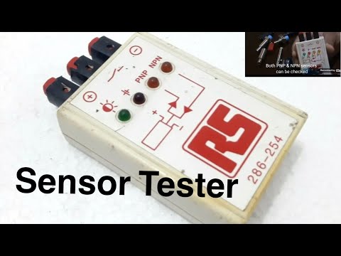 How to check various sensors by using RS Sensor tester 🎛