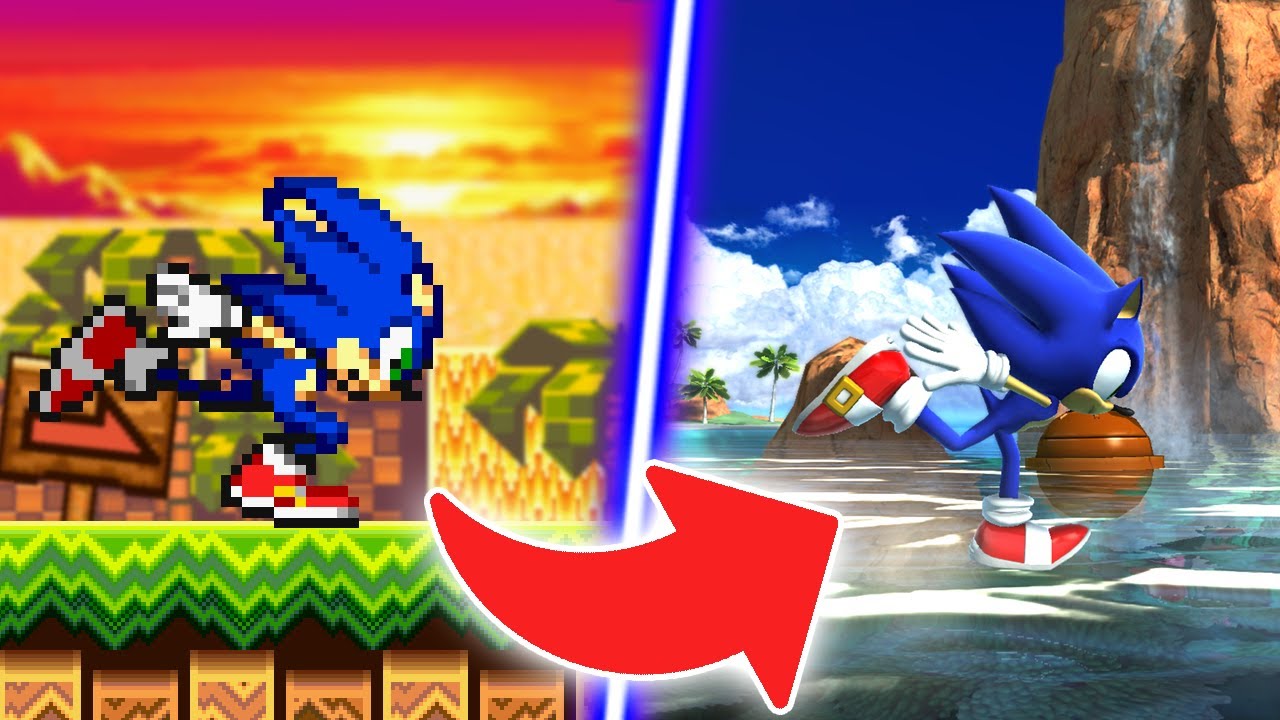 Sonic Generations - Advance Run Animation